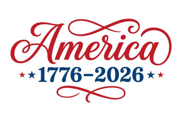America 1776 2026 SVG Graphic by Design Station · Creative Fabrica