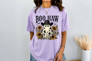 Boo Haw Western Cow Print Ghost PNG Graphic by SoftInk Studio ...