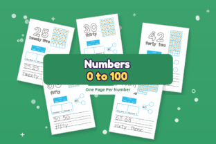Counting & Number Recognition Worksheets Graphic by luminalearninghouse ...