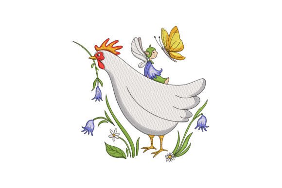Cute Chicken · Creative Fabrica
