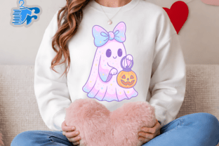 Cute Pastel Ghost Pumpkin SVG Graphic by faysalahmedmithu1 · Creative ...