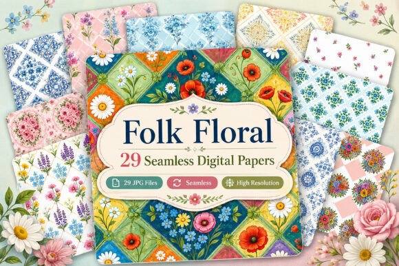 Cow Print Seamless Patterns Bundle Graphic by T.D. House · Creative Fabrica
