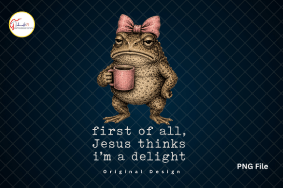 Funny Christian Frog PNG, Funny Frog PNG Graphic by FabiCraft99 ...