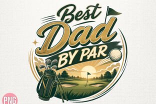 Golf Dad Best Dad by Par Father Day PNG Graphic by MOO CREATIONS ...
