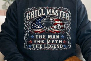 Grill Master Patriotic the Legend PNG Graphic by Resal4019 · Creative ...