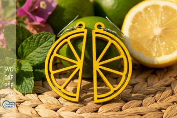 Dangle Earrings SVG, Laser Cut Files · Creative Fabrica