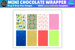 Mini Chocolate Wrapper Canva Template Graphic by Tempvora Magic ...