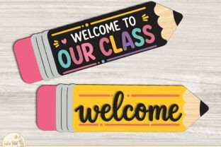 Personalized Teacher Pencil Sign SVG · Creative Fabrica