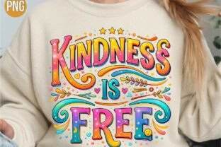 Retro Kindness is Free Typography PNG Graphic by Aria Creates ...