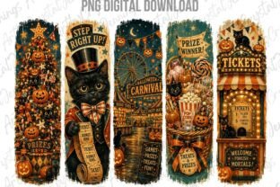Spooky Halloween Carnival Brushstroke Graphic by ArtbyCrystalJennings ...
