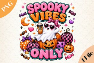 Spooky Vibes Only PNG Graphic by Strawberry Art · Creative Fabrica