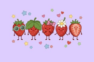 Sweet Strawberry Doodle Png Sublimation Graphic by Dreamy Art ...