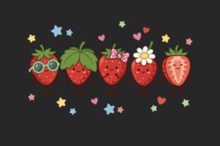 Sweet Strawberry Doodle Png Sublimation Graphic by Dreamy Art ...