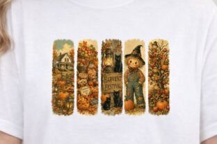 Vintage Harvest Festival Brushstroke PNG Graphic by ...