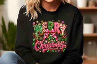 Glitter Merry Christmas PNG Graphic by Digital Artistic99 · Creative ...