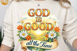 God is Good All the Time Christian PNG Graphic by MAMA BEAR STORE ...