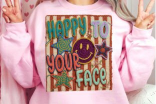Happy to See Face Teacher Tshirt Png Graphic by Creative Canvas ...