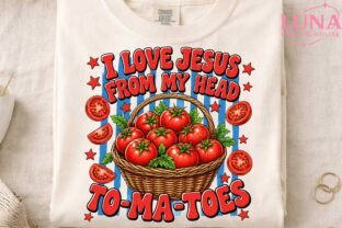 I Love Jesus Tomatoes PNG Sublimation Graphic by LunaDesignHouse ...