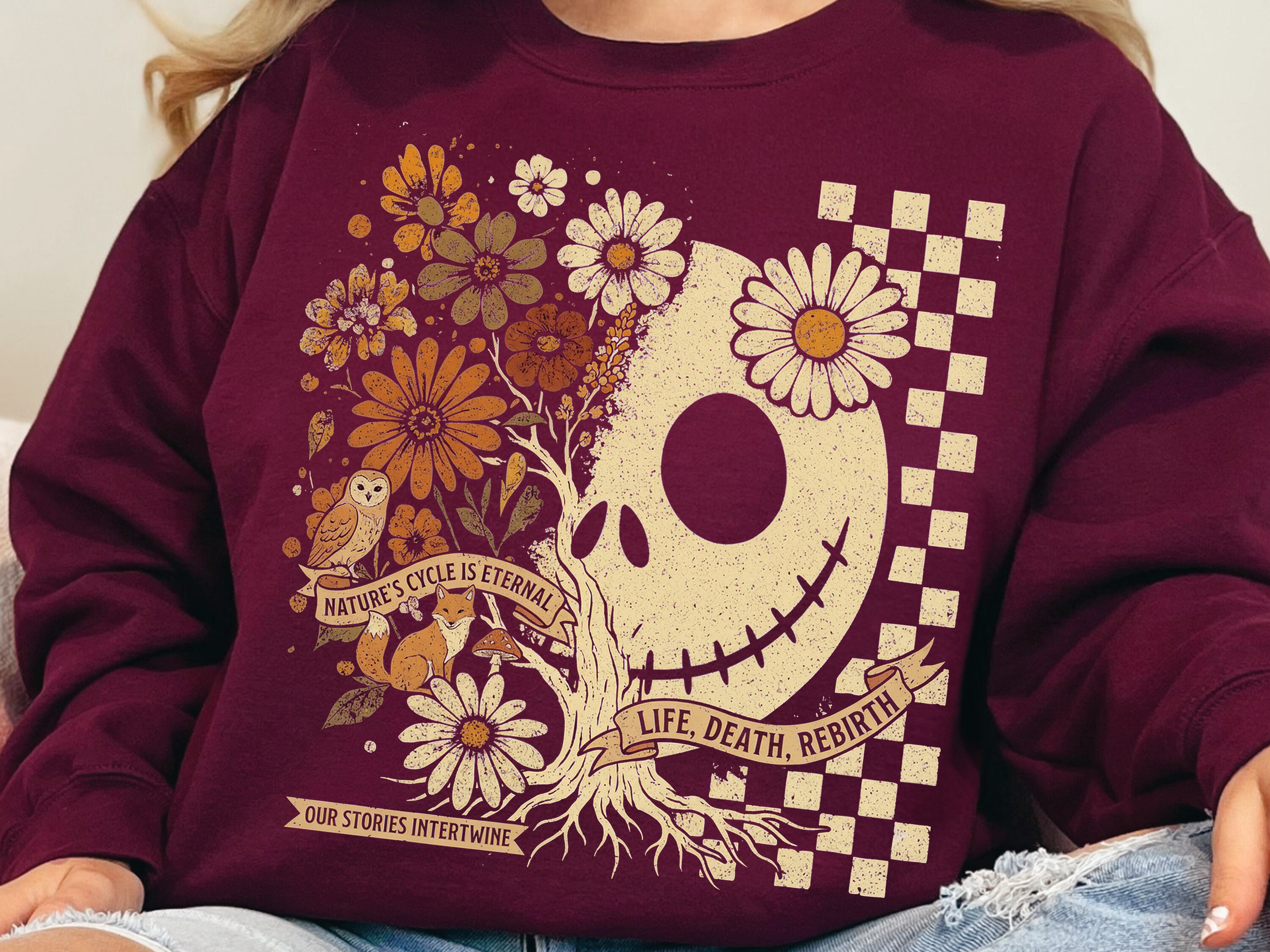 Life Death Rebirth Skull PNG Graphic by SvgModes · Creative Fabrica