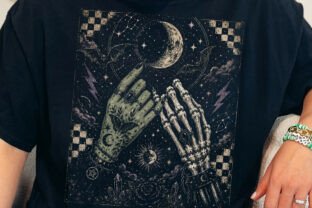 Mystic Gothic Skeleton Hands PNG Graphic by SvgModes · Creative Fabrica