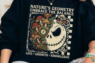 Nature Geometry Skull Mushroom PNG Graphic by SvgModes · Creative Fabrica