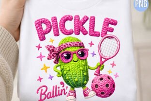 Pickle Ballin Cute Pickleball Shirt PNG Graphic by Cozy Prints ...
