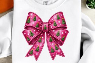 Pink Christmas Coquette Graphic by GatewayDesign · Creative Fabrica