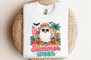 Preppy Summer Ween Ghost PNG Graphic by Crafts SVG · Creative Fabrica