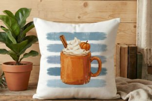 Preppy Textured Fall Pumpkin Spice PNG Graphic by Creative Community ...