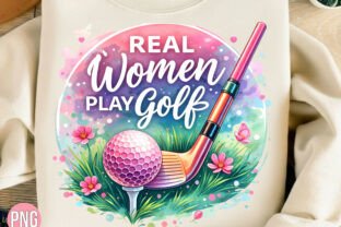 Real Women Play Golf Club Sports PNG Graphic by Digital Donkey ...