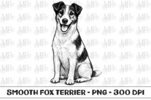Smooth Fox Terrier Dog Sketch PNG Graphic by MoxiFikaDesignCo ...