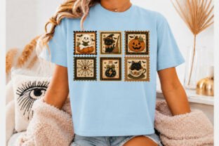 Spooky Halloween Patchwork Blocks PNG Graphic by Vintage Expert ...