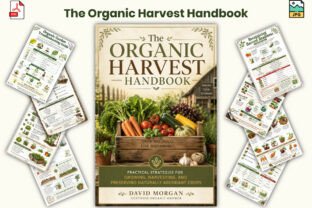 The Organic Harvest Handbook Graphic by KDPLab · Creative Fabrica