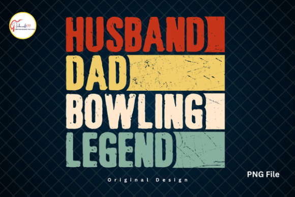 Vintage Bowling Dad Husband Bowler Shirt Graphic by FabiCraft99 ...