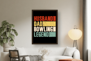Vintage Bowling Dad Husband Bowler Shirt Graphic by FabiCraft99 ...