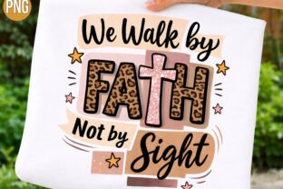 We Walk by Faith Christian Cross PNG Graphic by MAMA BEAR STORE ...