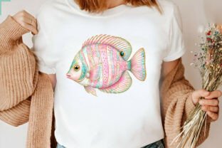 17 Preppy Glitter Fish PNG Graphic by Dreamshop · Creative Fabrica
