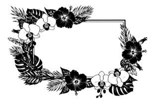 30 Decorative Floral Border Bundle Graphic by GFX_creative · Creative ...