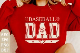 Baseball Dad Png Svg, Baseball Shirt Graphic by Bulk T-shirt 605 ...