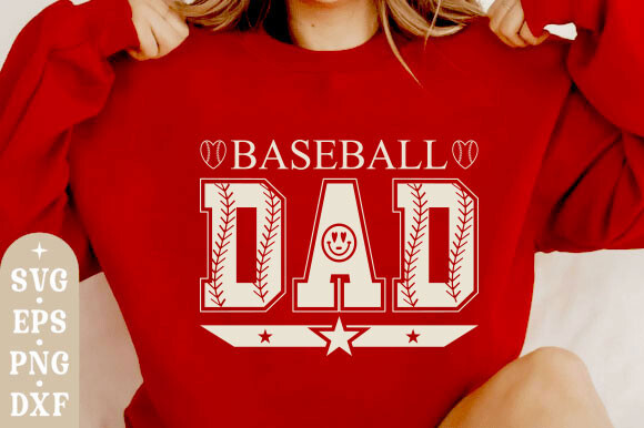 Baseball Dad Png Svg, Baseball Shirt Graphic by Bulk T-shirt 605 ...