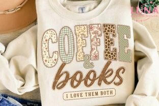 Coffee and Books Quote PNG Sublimation Graphic by LunaDesignHouse ...