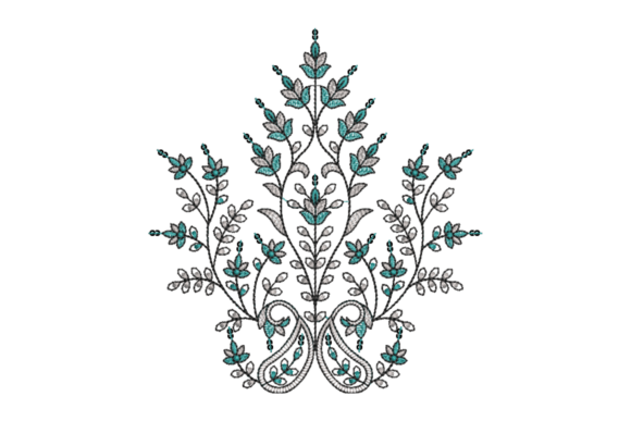 Creative Flower Embroidery Design · Creative Fabrica