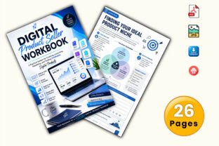 Digital Product Seller Workbook Graphic by KDPLab · Creative Fabrica