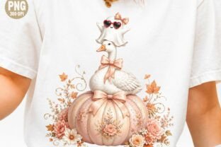Ghost Goose Pumpkin PNG, Fall Pumpkin Graphic by Craft Palette ...
