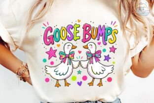 Goose Bumps Funny Geese PNG Clipart Graphic by Dreamtidestudio ...