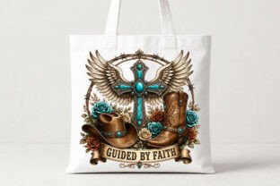 Guided by Faith Cross PNG Graphic by CREATIVE DESIGN ZONE · Creative ...