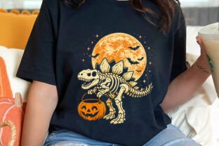 Halloween Dinosaur Skeleton PNG Graphic by Graphics Hunt · Creative Fabrica