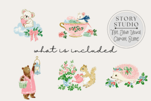 Hand Drawn Whimsical Baby Animals Graphic by Story Studio · Creative ...