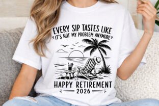 Happy Retirement 2026 PNG, Beach Summer Graphic by Lucky Bee · Creative ...