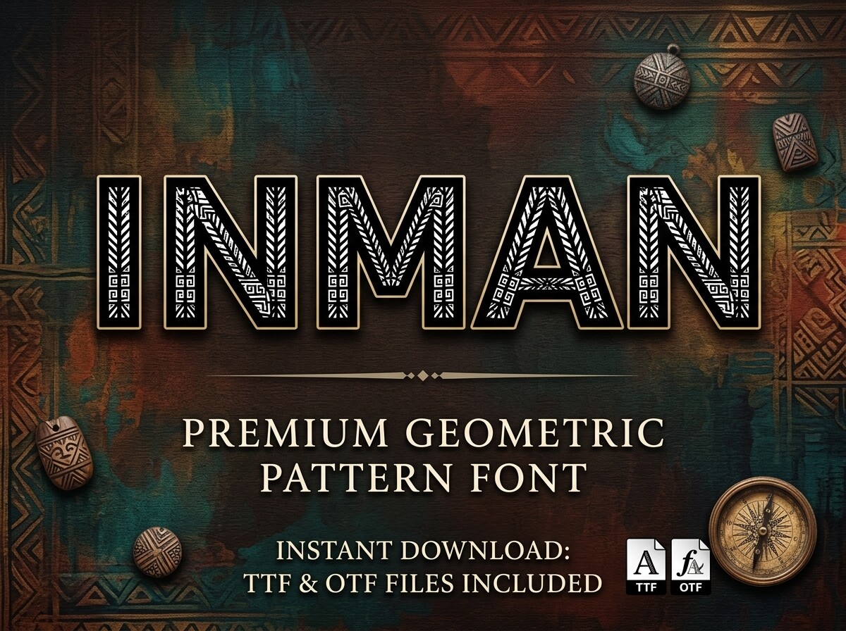 Inman Font by Bluebird · Creative Fabrica